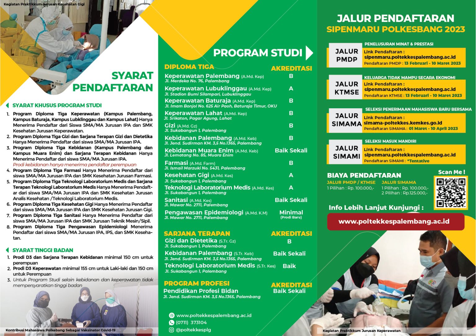Pendaftaran Sipenmaru Jalur SIMAMA Tahun 2023 – Politeknik Kesehatan ...