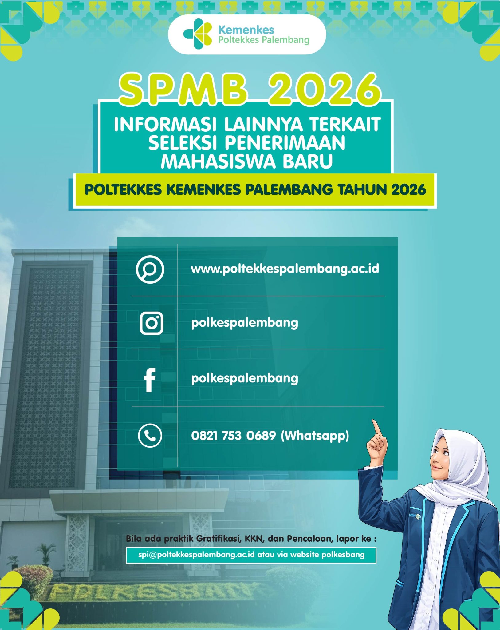 Sipenmaru Polkesbang – Politeknik Kesehatan Kementerian Kesehatan Palembang